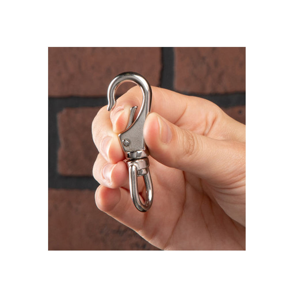 Stainless Steel Snap Hooks 4 Pack 67mm Swivel Eye Snap Hooks - 316 ...