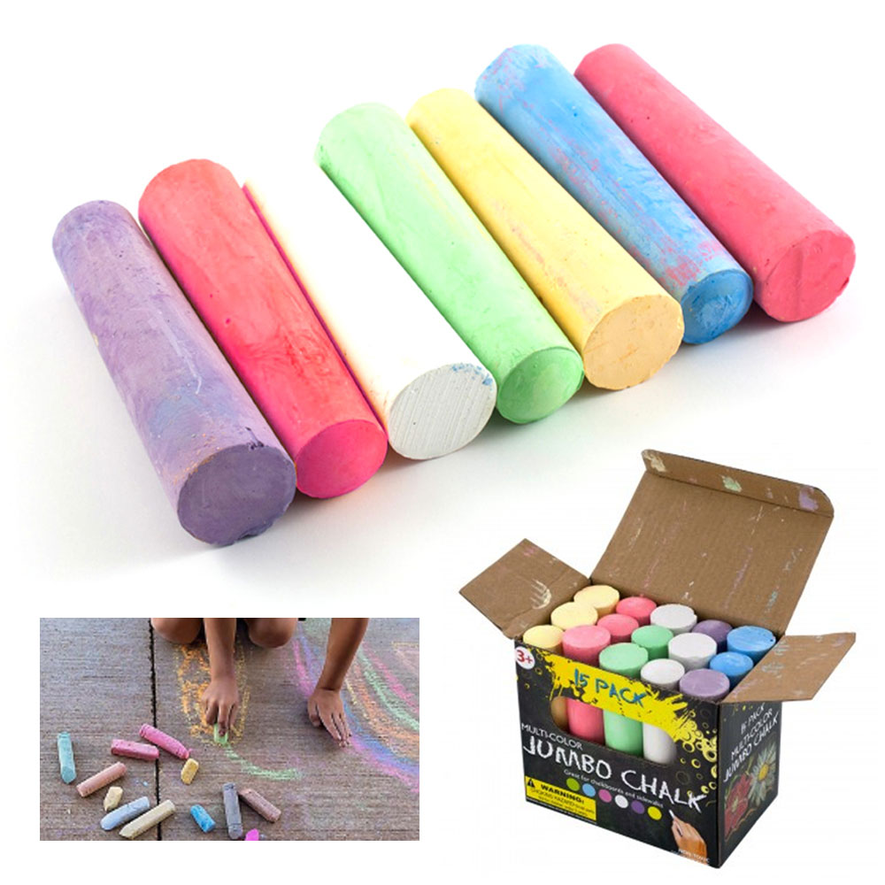 Chalk For Kids Pokemon Sidewalk Chalk Set - 5 Jumbo Chalk Sticks With ...